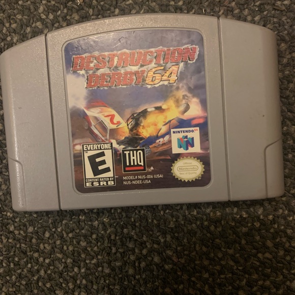 Nintendo | Video Games & Consoles | Destruction Derby 64 Authentic ...